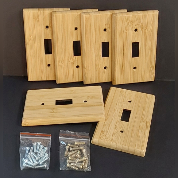 Artisan | Accents | Wood Switch Plate Covers 6 | Poshmark